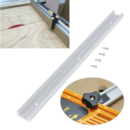 Yosoo T-slot Track, T-Slot, 400mm Aluminum Alloy T-Track T-Slot Track ...
