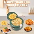 Deep Fryer Pot Carbon Steel Tempura Deep Fryer with Lid Nonstick Frying ...