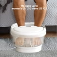 Cozi by Tzumi Collapsible Pedi Spa Foot Bath, Portable Foot Massager ...
