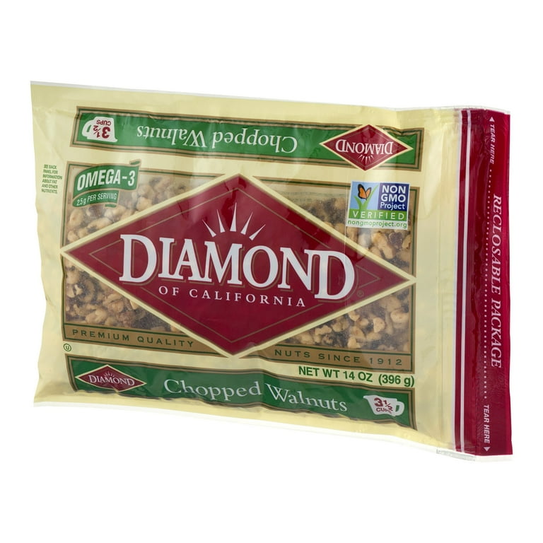 Diamond Chopped Walnuts