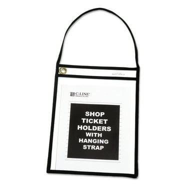 C-Line Heavy-Duty Super Heavyweight Plus Shop Ticket Holders, Assorted ...