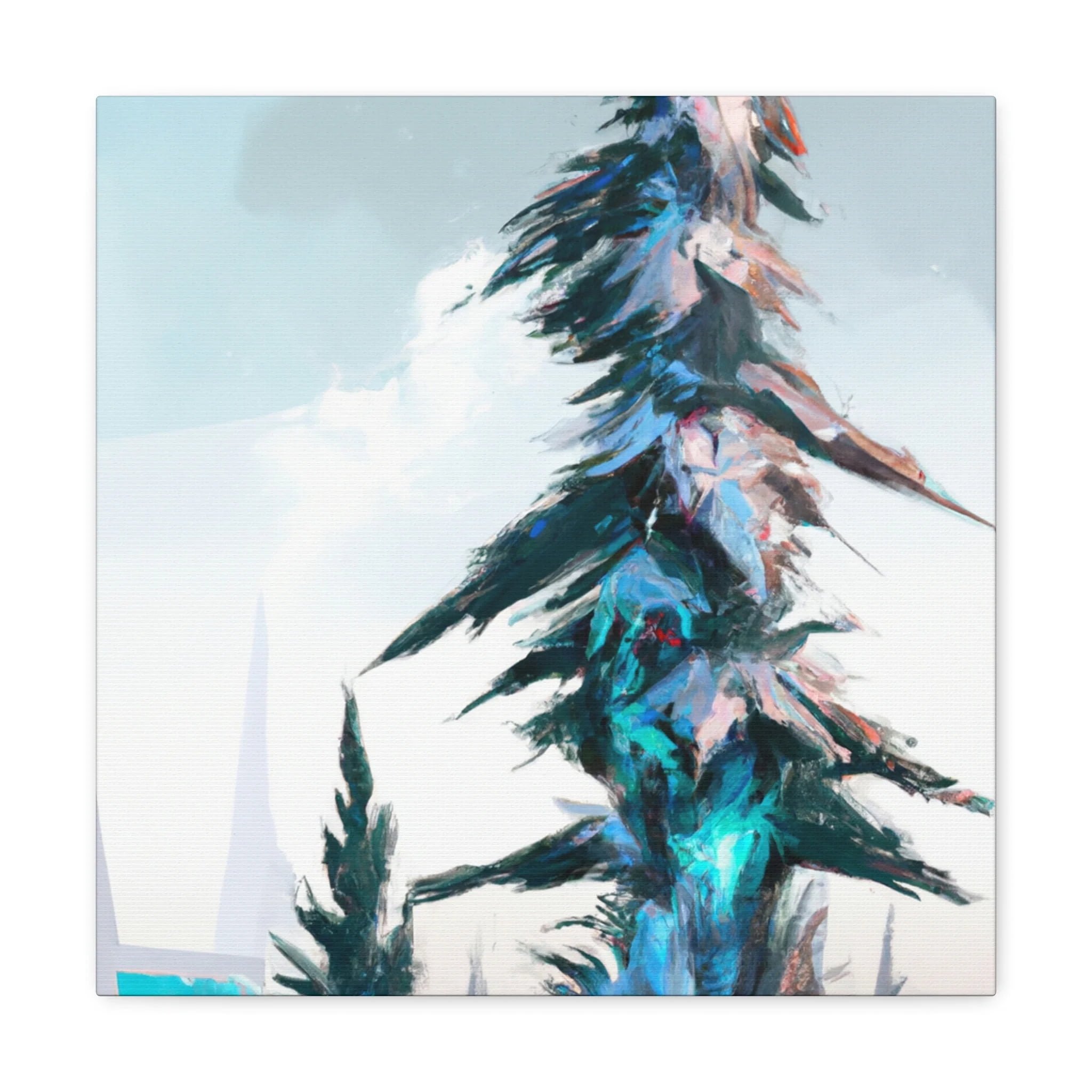 Pine Tree Expanse. - Canvas - Walmart.com