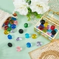 50Pcs Glass Diamond Display Decorations for Vase Fillers Aquarium Decor ...