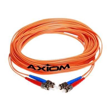 Axiom LC-LC Multimode Duplex OM3 50/125 Fiber Optic Cable - 15m - Aqua ...