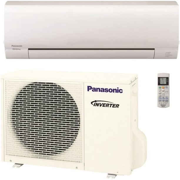 Panasonic 9,000 Btu Ductless Mini Split Air Conditioning and Heating ...