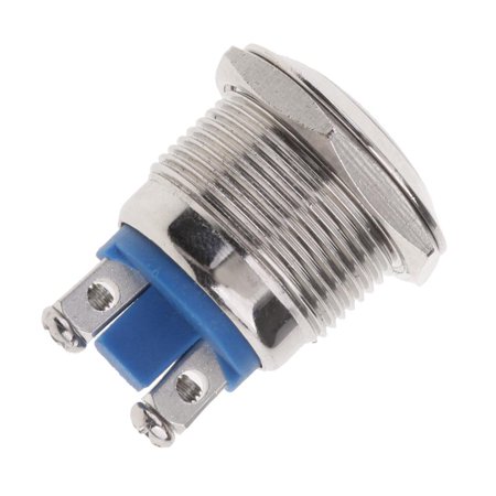 19mm 250V 2A Waterproof Metal Momentary Push Button Switch | Walmart Canada