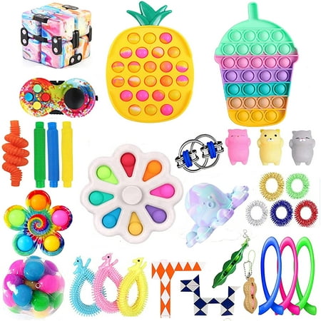 IGUOHAO Fidget Toy Packs, Cheap Sensory Fidget Toys Set with Pop and ...