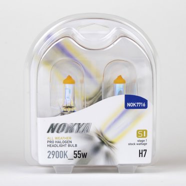 Nokya 9006 (HB4) Hyper Yellow Pro Halogen 2500K Stage 1 Headlight / Fog ...