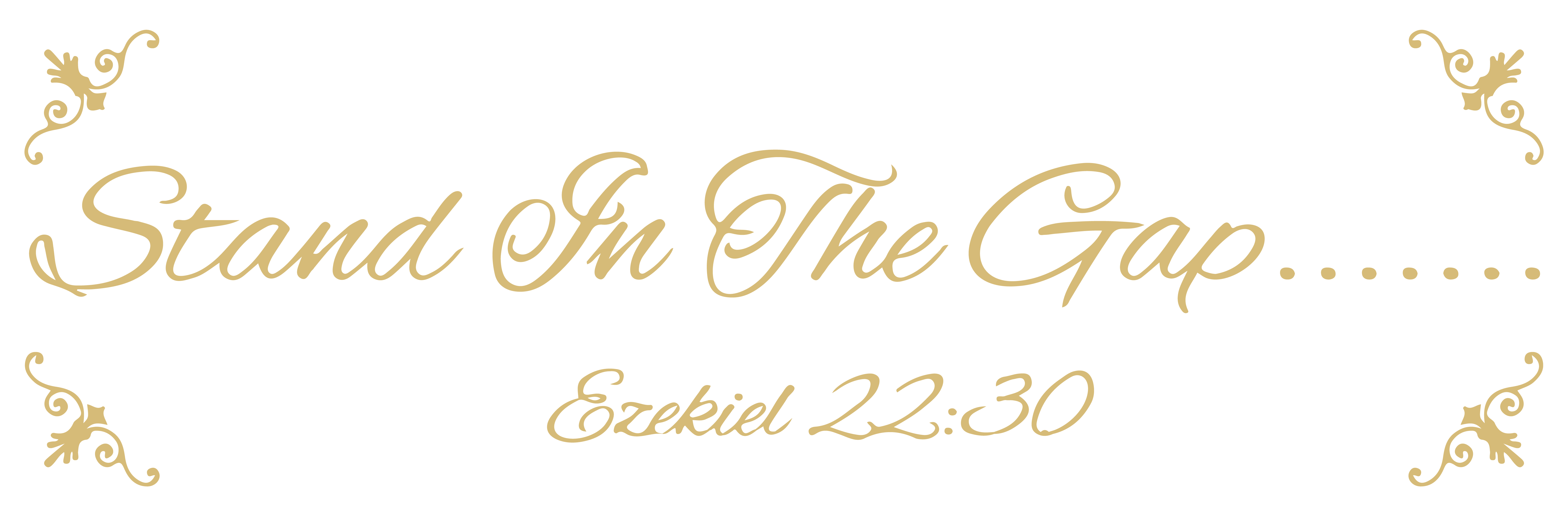 Ezekiel 22 30 Stand In The Gap Vinyl Decal Sticker Quote ezekiel-22-30-stand-in-the-gap-vinyl-decal-sticker-quote