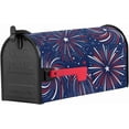 4th of July Mailbox Cover Magnetic Wraps, Patriotic Stars Memorial Day ...