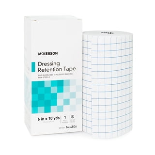 Omnifix Elastic White Dressing Retention Tape with Liner NonSterile 4 ...