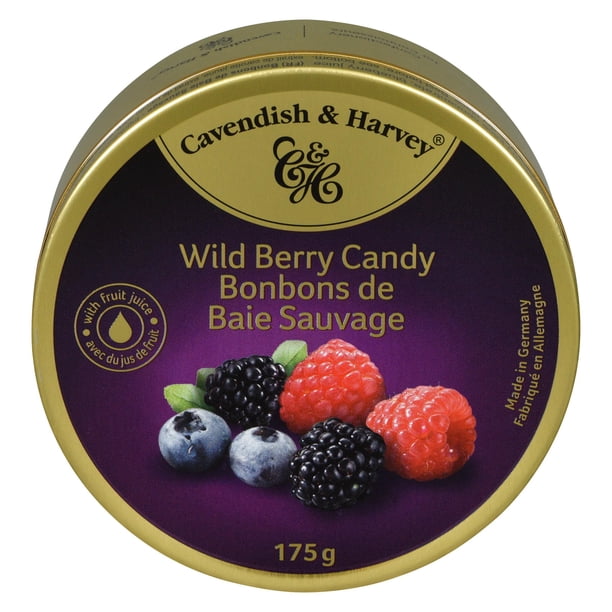 Cavendish & Harvey Wild Berry Candy in Tin, 175g - Walmart.ca