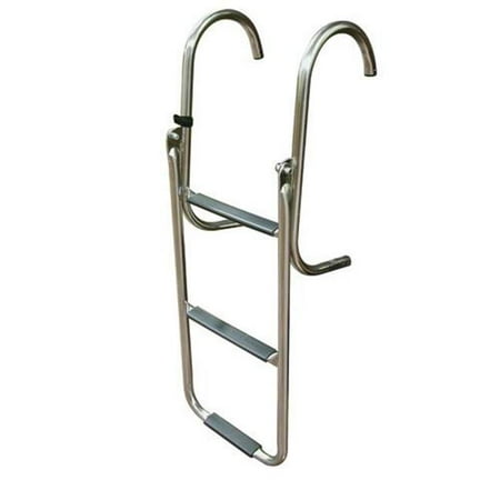 JIF Marine EQQ 3 Step Transom Ladder Stainless Steel 316 | Walmart Canada