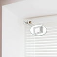 PAPADA 6 Pieces Vertical Blind Bracket White Profile Box Mounting ...