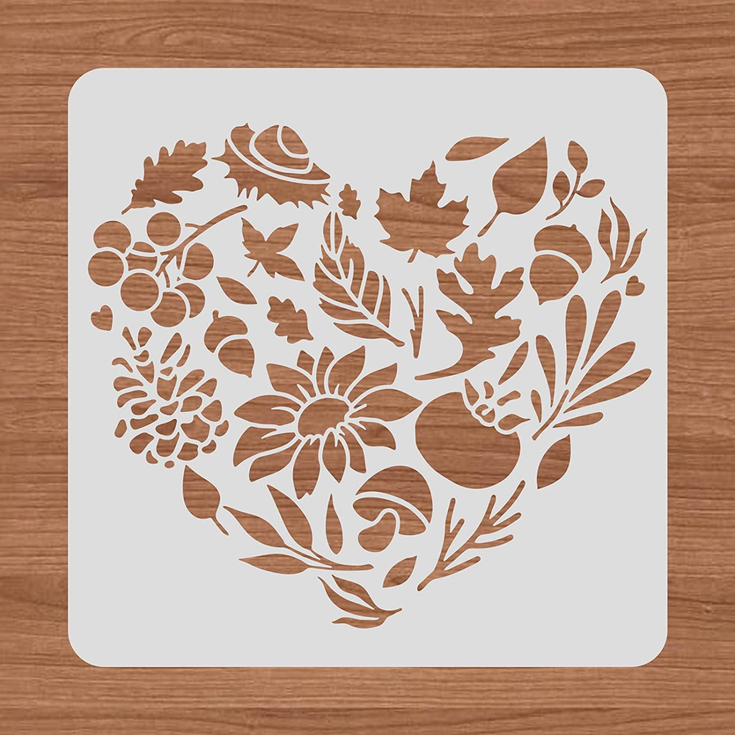 Fall Wood Patterns Cut Out