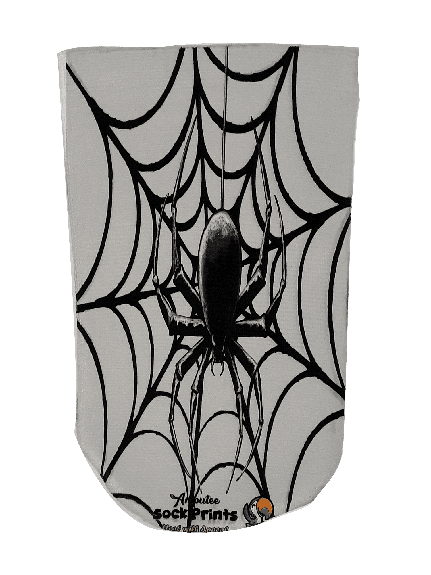 Amputee Sock , "Spider Web Get Ready V1", 3PLY Residual Wound, Over ...