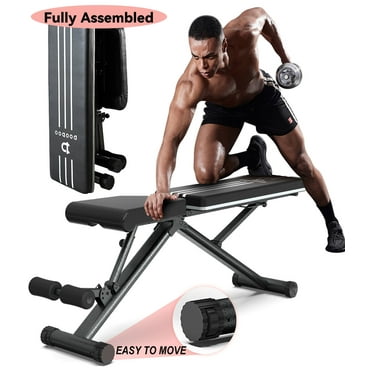 Gold's Gym XR 5.9 Adjustable Slant Workout Weight Bench - Walmart.com