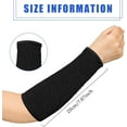 3 Pairs Arm Protectors for Thin Skin and Bruising Cut Resistant Forearm ...