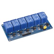 Uxcell Relay Module 1 Channel 5V Low Level Trigger Module Blue Relay ...