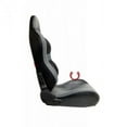 Cipher Auto Racing Seats - Carbon Fiber PU, Black/Grey - Walmart.com