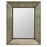 Glenan Rustic Aged Metal Wall Mirror - Walmart.com