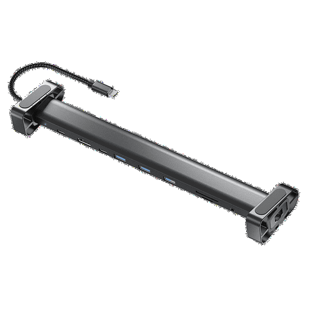 Adaptador multipuerto USB C 10 en 1, dongle portátil 4K PD, 100 W, USB 3.0, Gigabit Ethernet ...