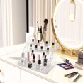 5-Tier 45-Hole Acrylic Lipstick Display Stands Cosmetic Makeup ...