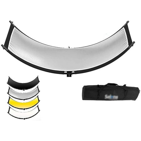 Camera Lighting Reflector 4-in-1 Clamshell Light Reflector 70.8x25.9 ...