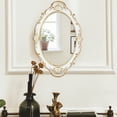 Vintage Mirror Small Wall Mirror Hanging Mirror 14.5 x 10 inchs Oval ...