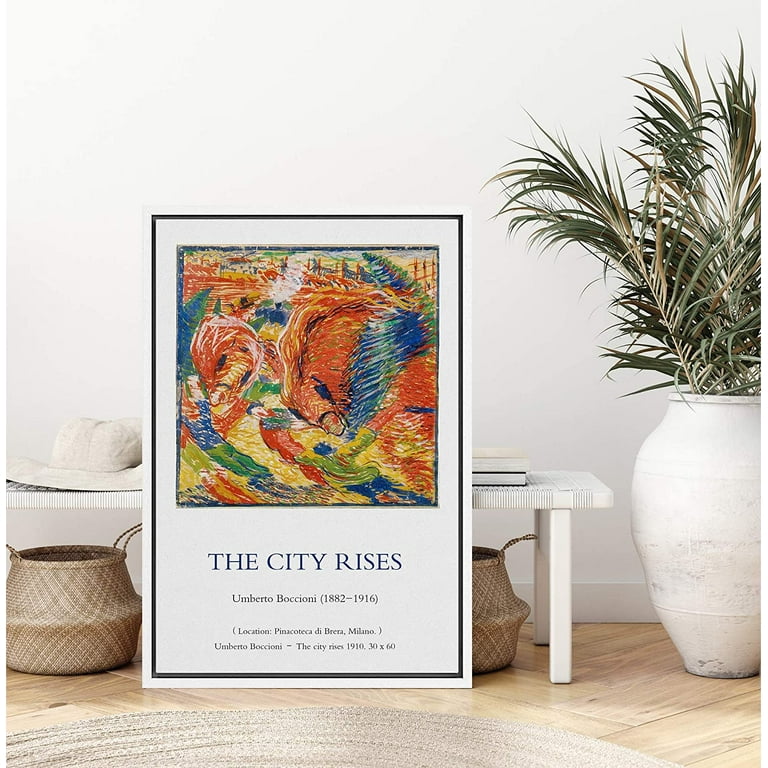 Umberto Boccioni The City Rises