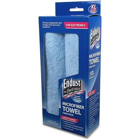 Endust 11421 for Electronics Twin Micro Fiber Towel | Walmart Canada