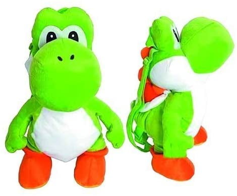 Super Mario Bros Yoshi Plush Backpack - Walmart.com