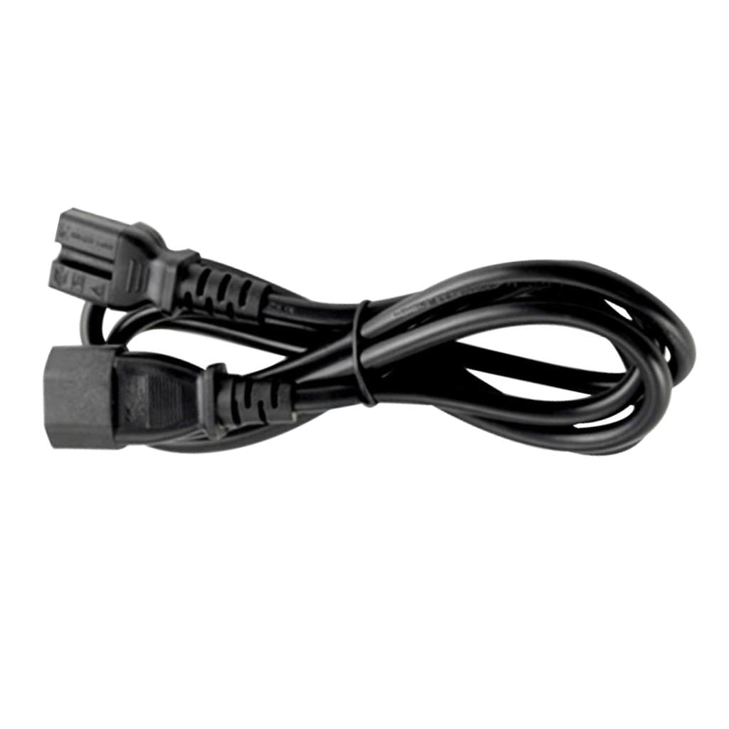 Computer Power Extension Cord C14 to C15 Power Cable (1.5M) Computer to ...