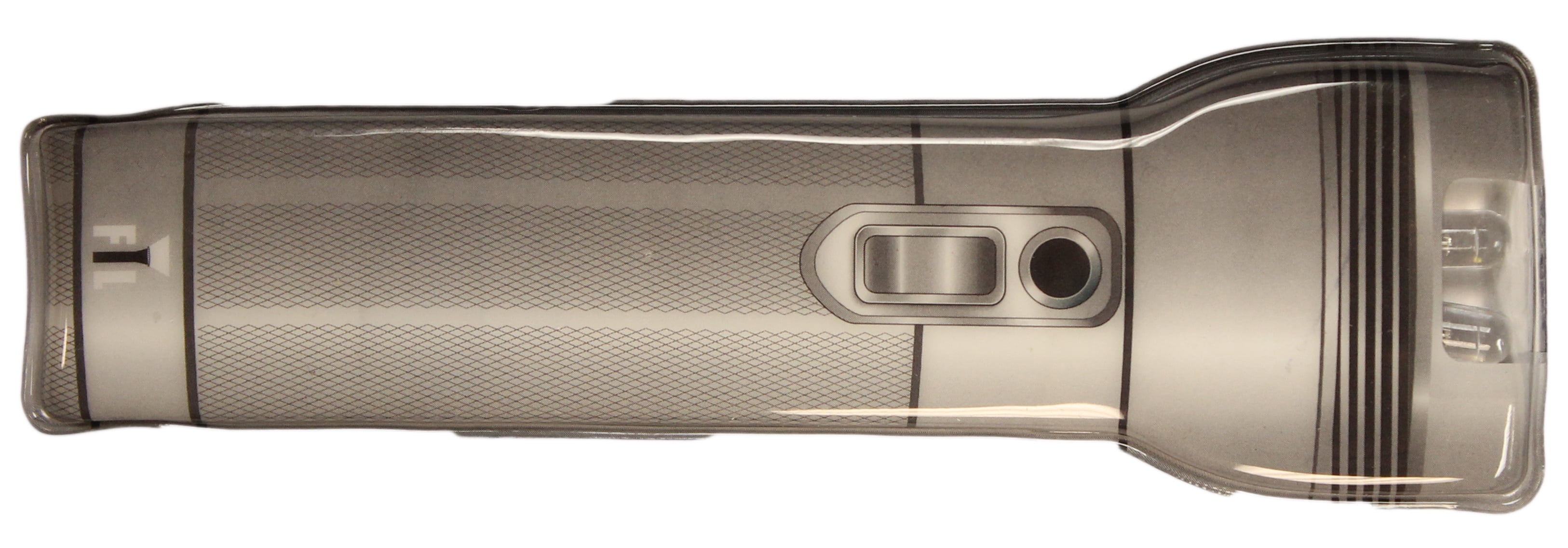 5 Inch Magnetic Flat Lite Super Thin Plastic Flashlight (Silver ...