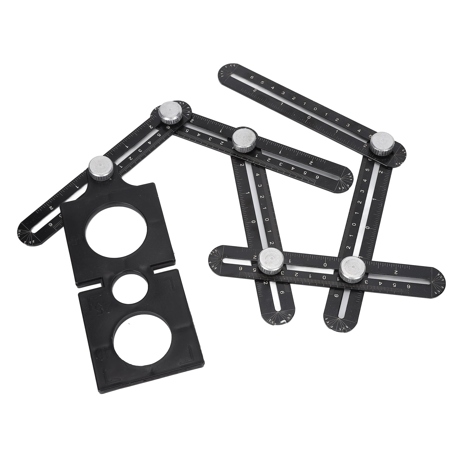 Regla plegable, regla plegable de 6 lados, regla de aluminio, regla de ...