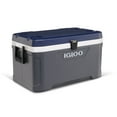 Open Box Igloo 70 QT Latitude Hard Sided Cooler, Blue and Gray ...