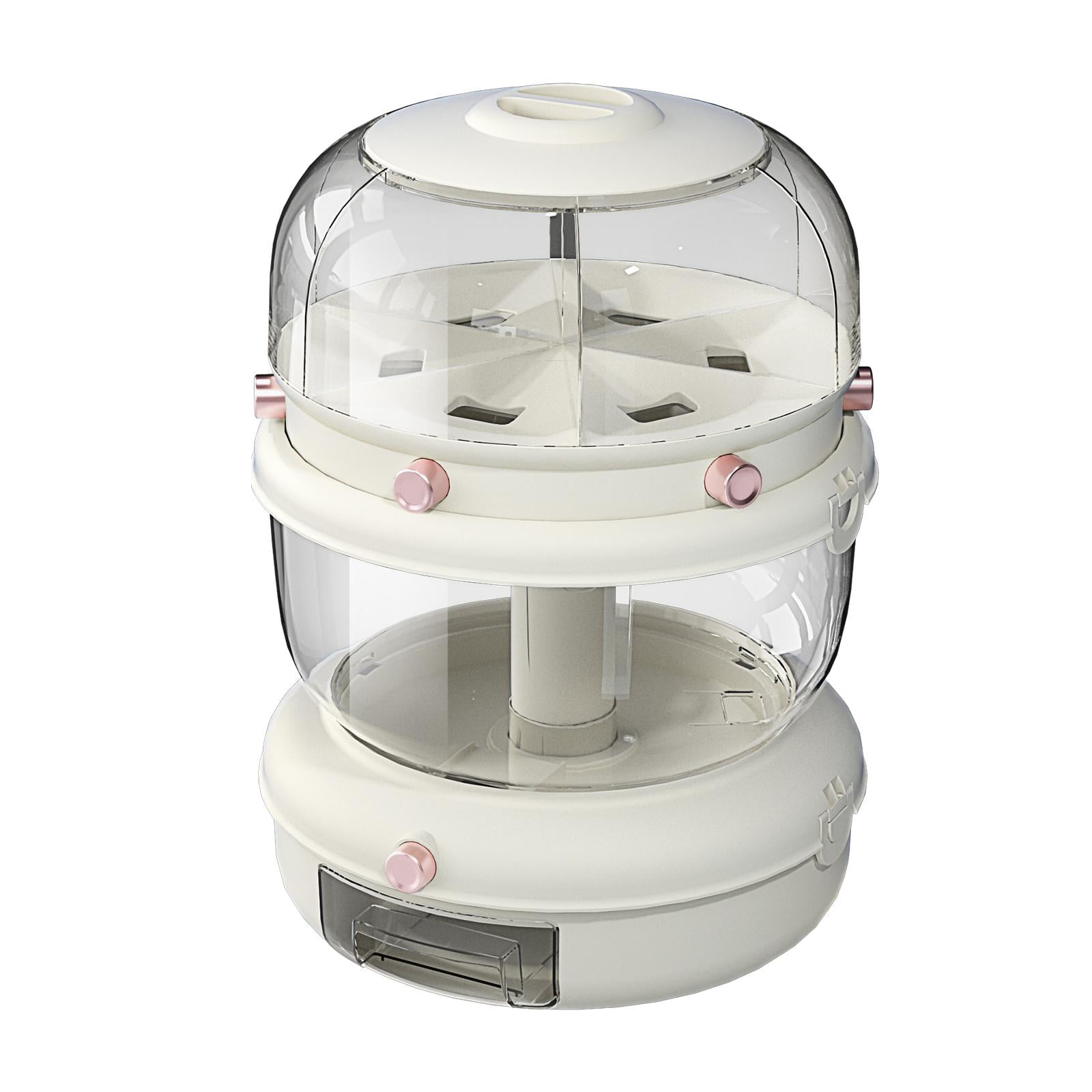 Automatic Food Grain Storage Box Sealed Organizer Organization Space ...