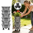 Decorative Elegt Ceramic Flower Pots for Garden Indoor Ensemble with ...