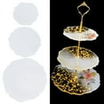 M Buder 3-Layer Round Silicone Fruit Tray Mold Set, DIY Crystal Epoxy ...