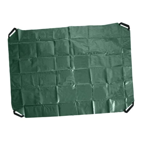 Garden Waste Leaf Sack Bin Grounding Sheet Ground Camping Holder 84x84 ...