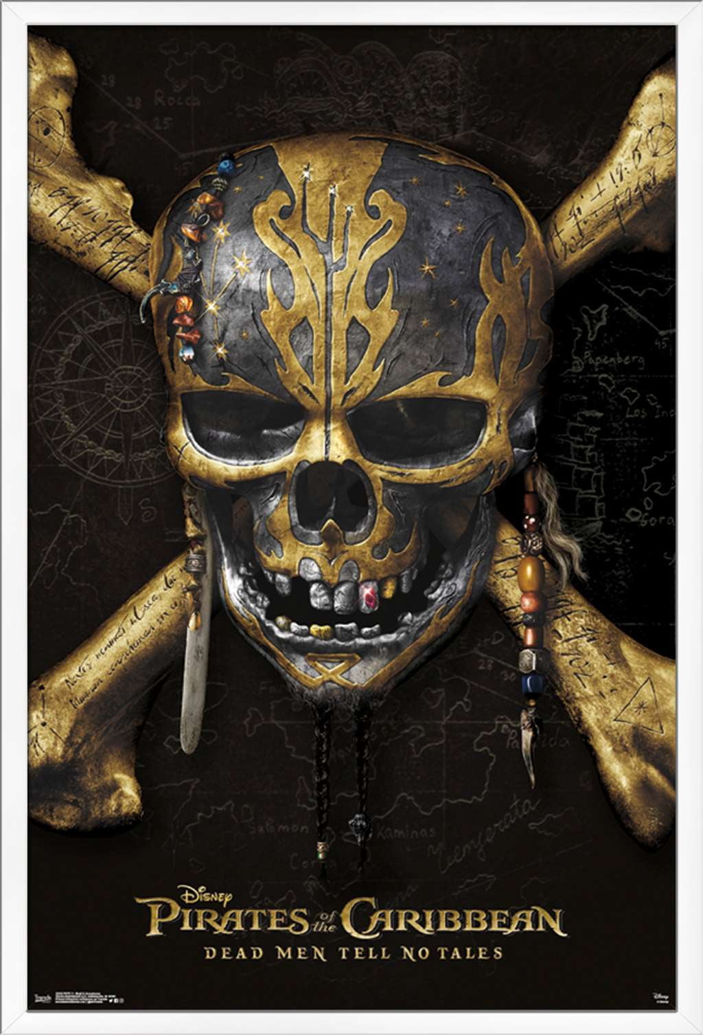 Disney Pirates of the Caribbean: Dead Men Tell No Tales - Skull and ...