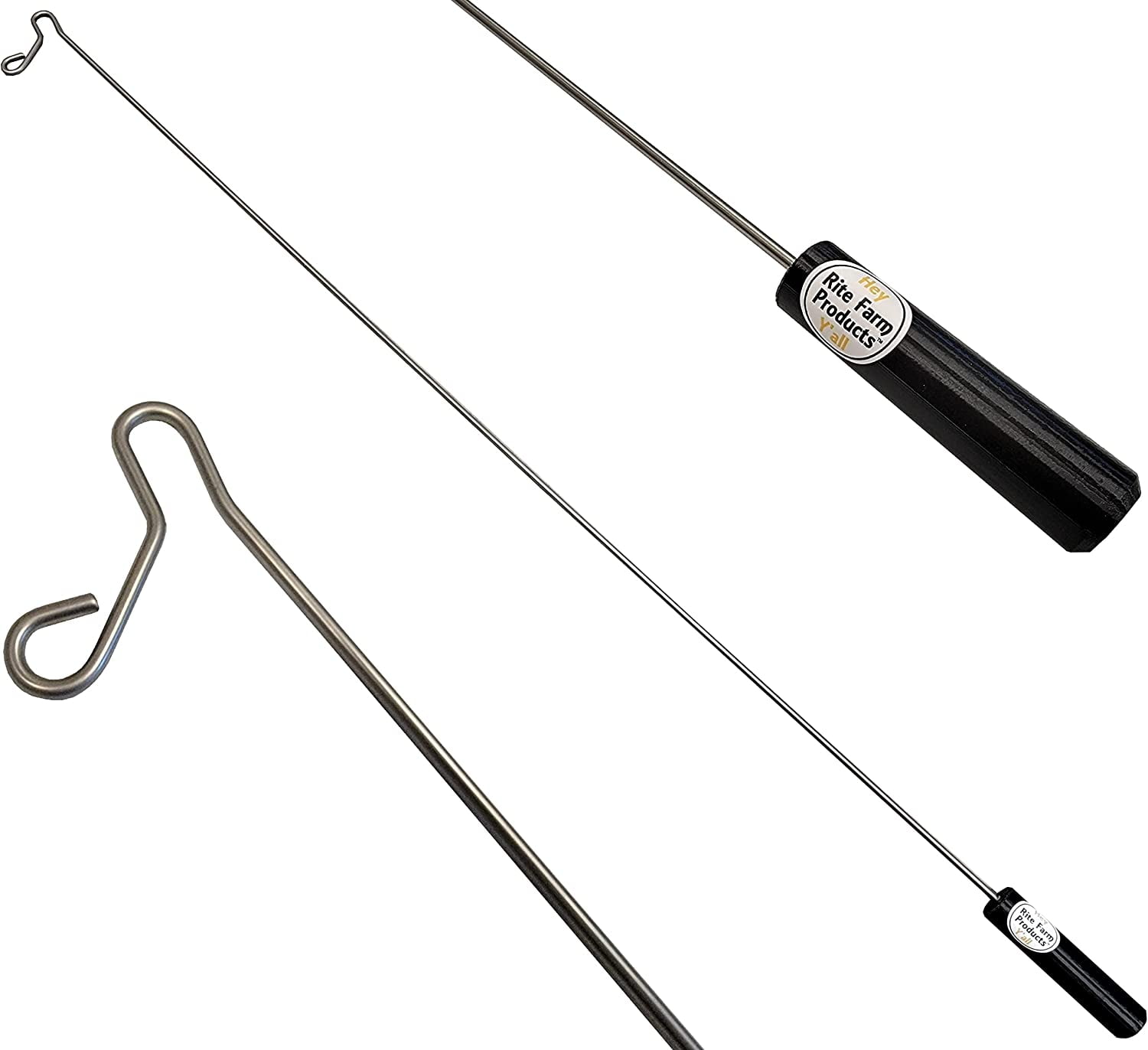 48" POULTRY CATCHER LEG HOOK CATCHING CHICKEN GOOSE GEESE DUCK TURKEY ...