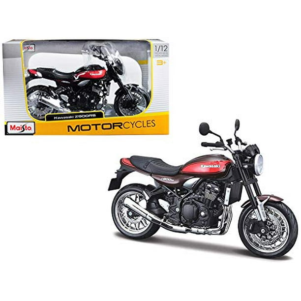 Kawasaki Z900RS (Z900 RS) - Orange - Black 1/12 Scale Diecast Model ...