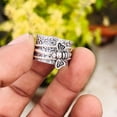 ELANZAA JEWELS- Exquisite 925 Sterling Silver Detailed Spinner Design ...