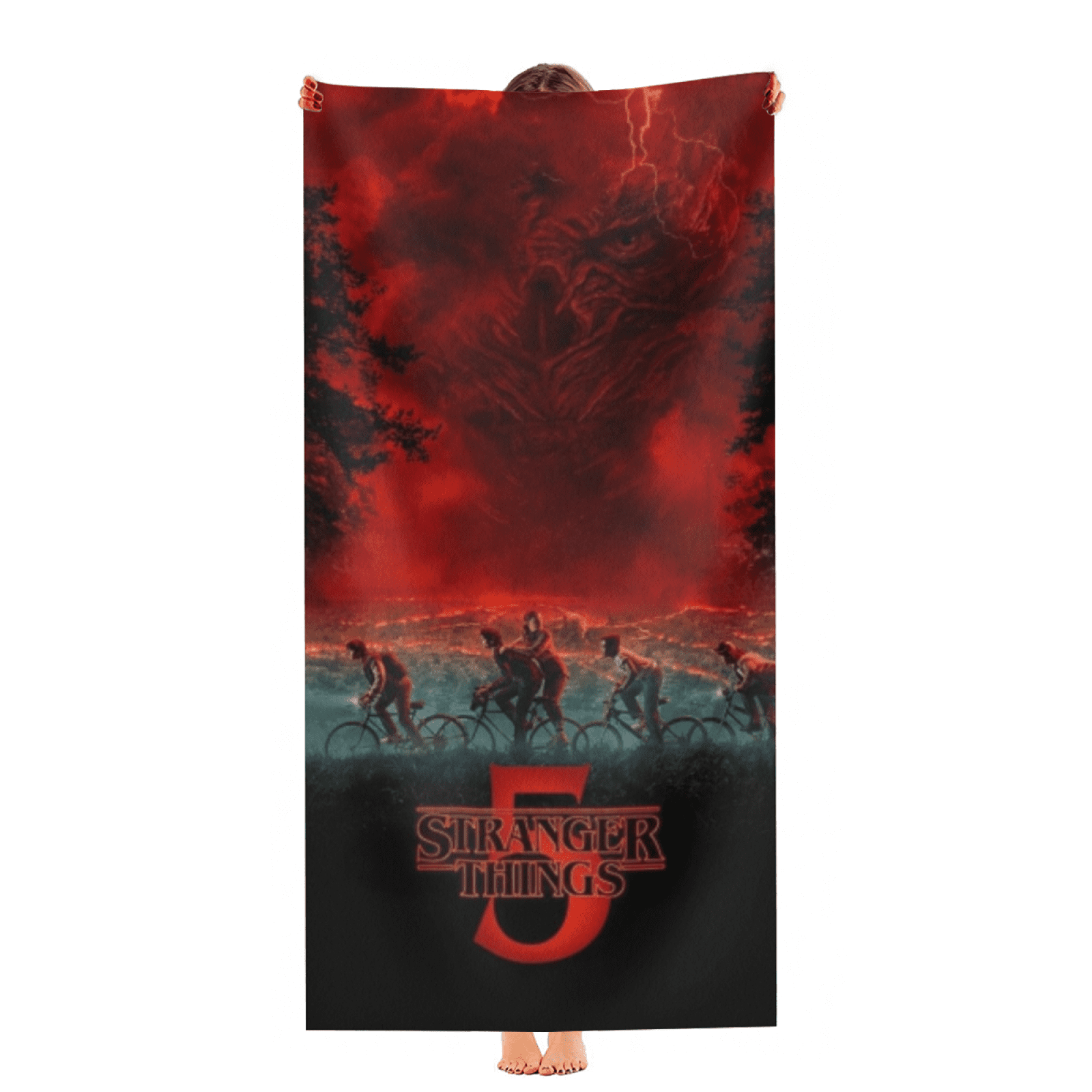 Click here for Jfkomlqf Stranger 5 Things Beach Towel Hotel Bath... prices