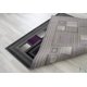 handcraft rugs purple and gray abstract geometric modern squares ...