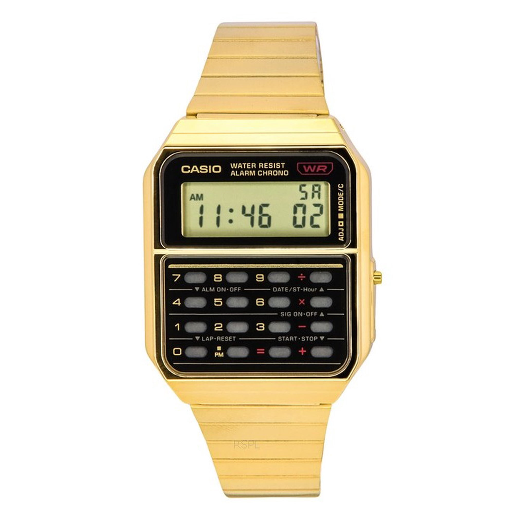 Click here for Casio Vintage Digital Calculator Gold Tone Stainle... prices