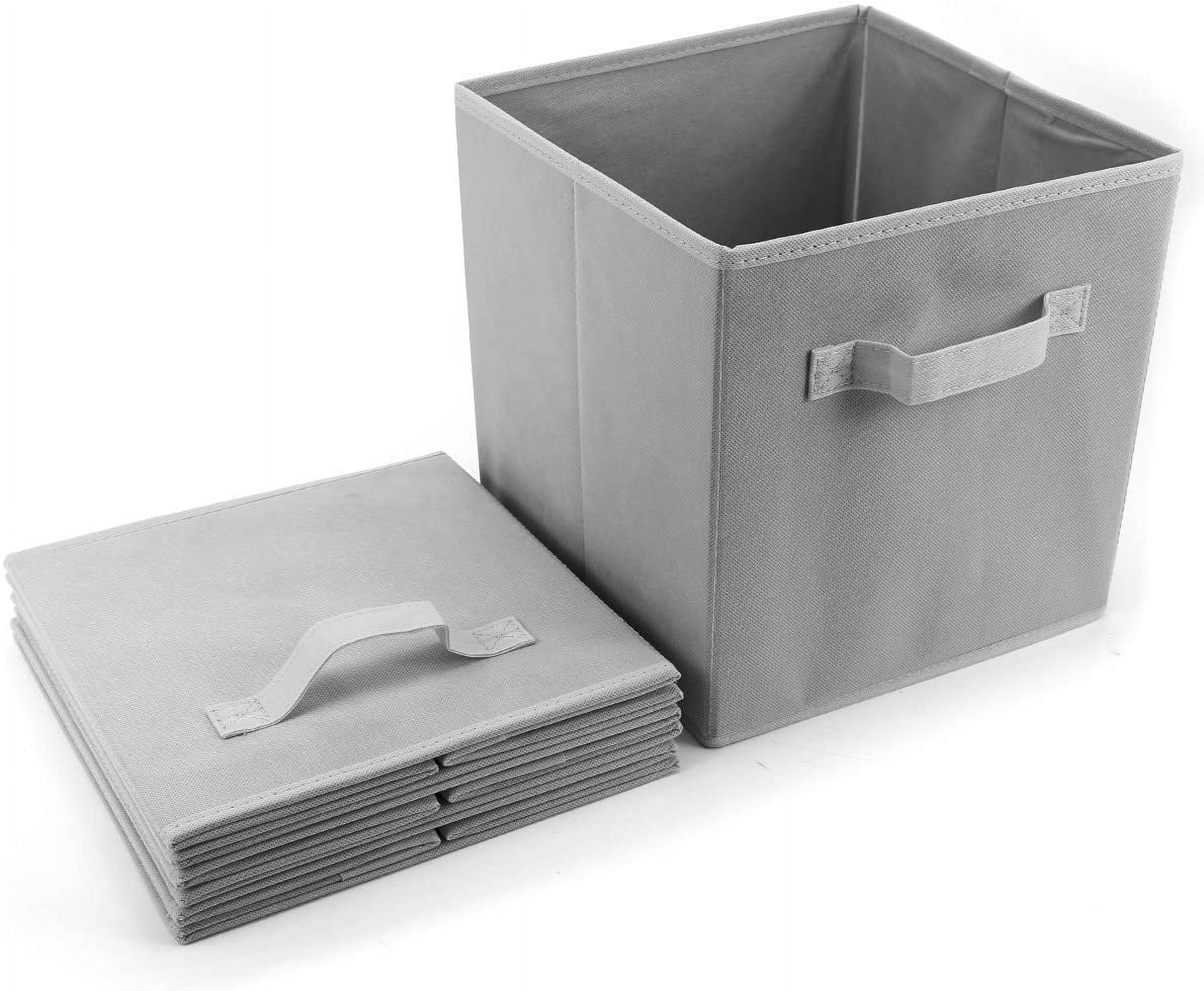 Caja de almacenamiento plegable de 4 piezas 27x27x28cm Caja plegable ...
