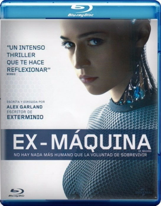 Ex - Maquina Ex Machina Pelicula Original Blu-ray Universal Blu Ray | Bodega Aurrera en línea