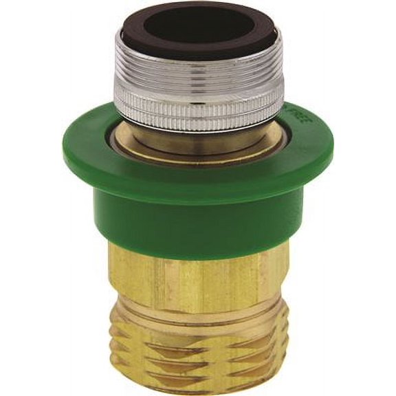 Quick Connect Hose to Faucet Coupler and Fitting Dual Thread by 3/4 in ...
